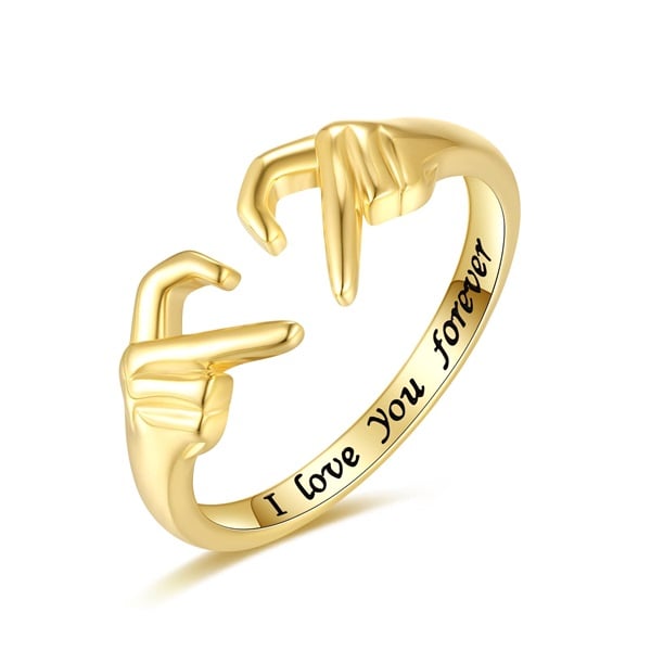 To My Beautiful Daughter _ I Love You Forever Ring - supskart